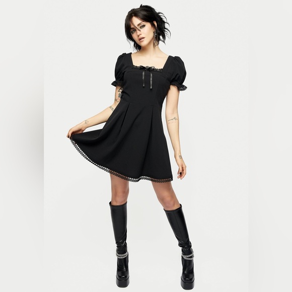 Disturbia | Dresses | Disturbia Misery Square Neck Mini Dress Size Us 4 ...